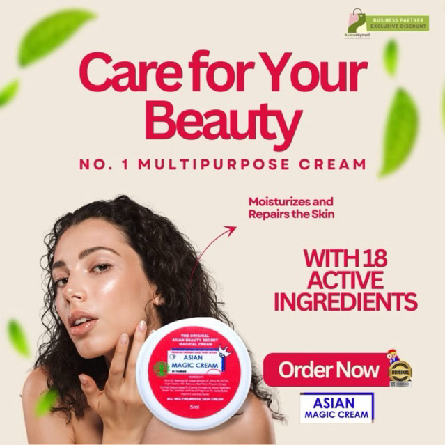 Asian Magic Cream : Your Multi purpose cream comes from 5ml & 20ml in ...