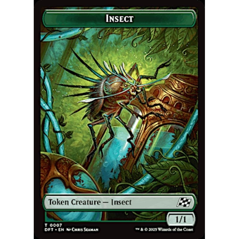 Insect // Elephant (double-face token) - DFT - Common - MTG Cards (WotC ...