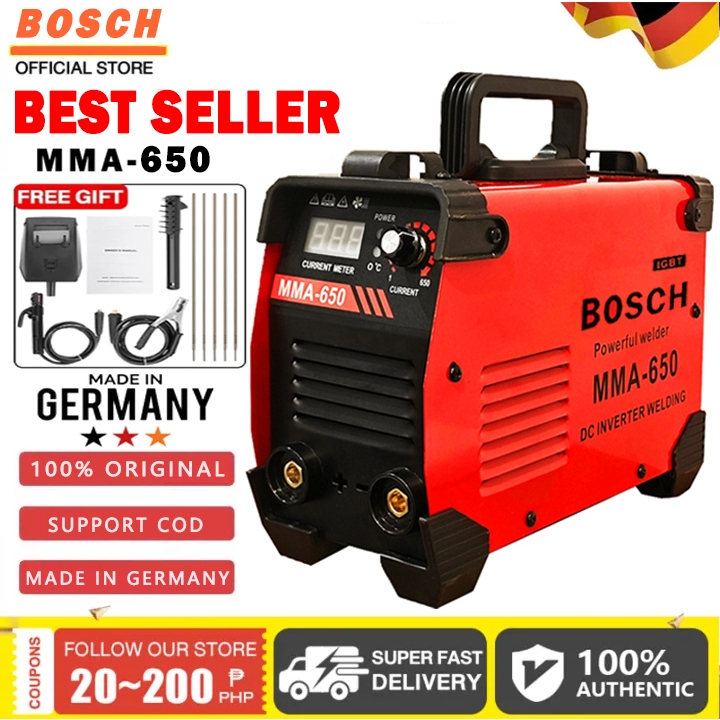 BOSCH MMA-650A Portable Welding Machine lGBT Technology Digital ...