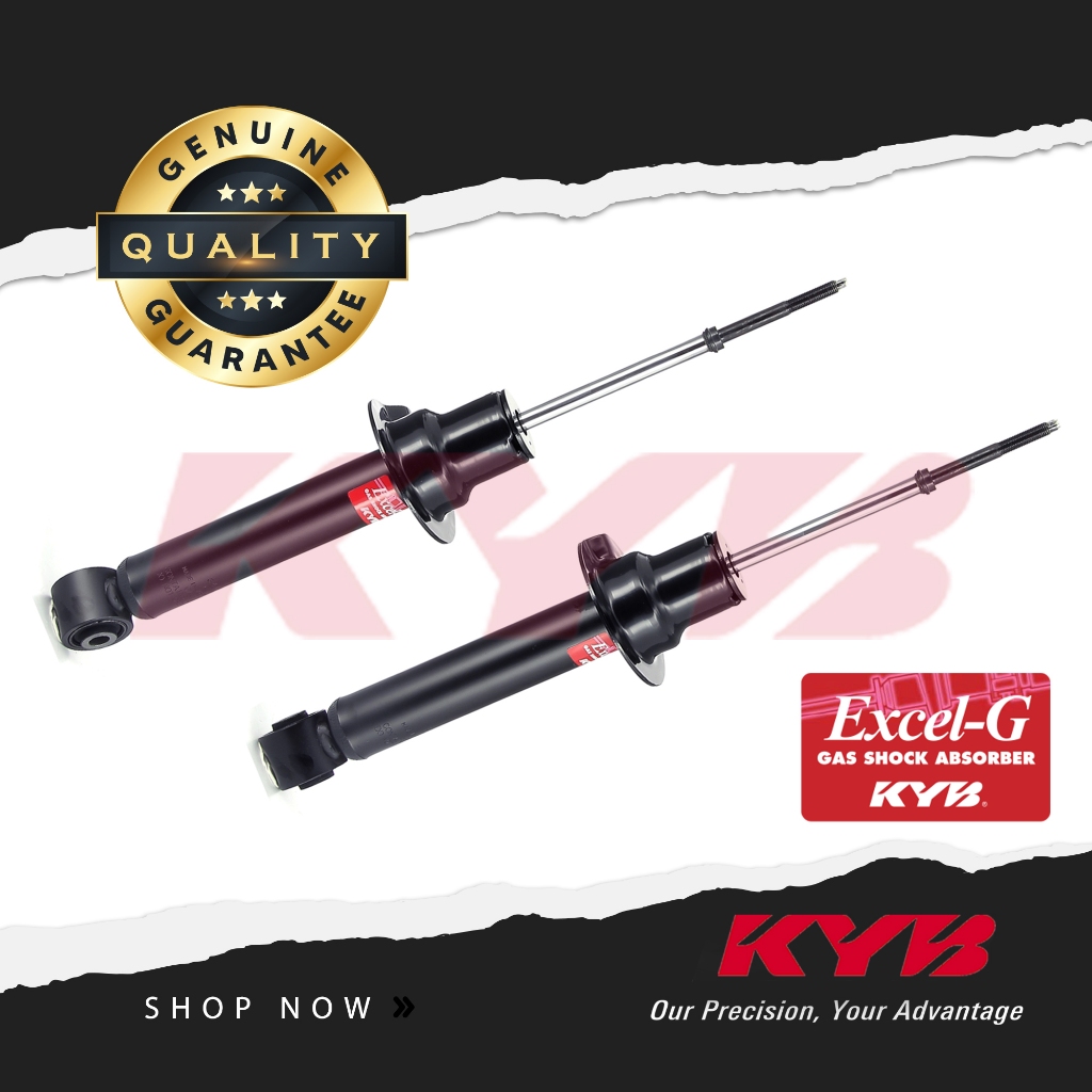 KYB KAYABA (2pcs) Excel-G Shock Absorber for Mitsubishi Pajero BK 2006-2021 - 341445 (Front ...