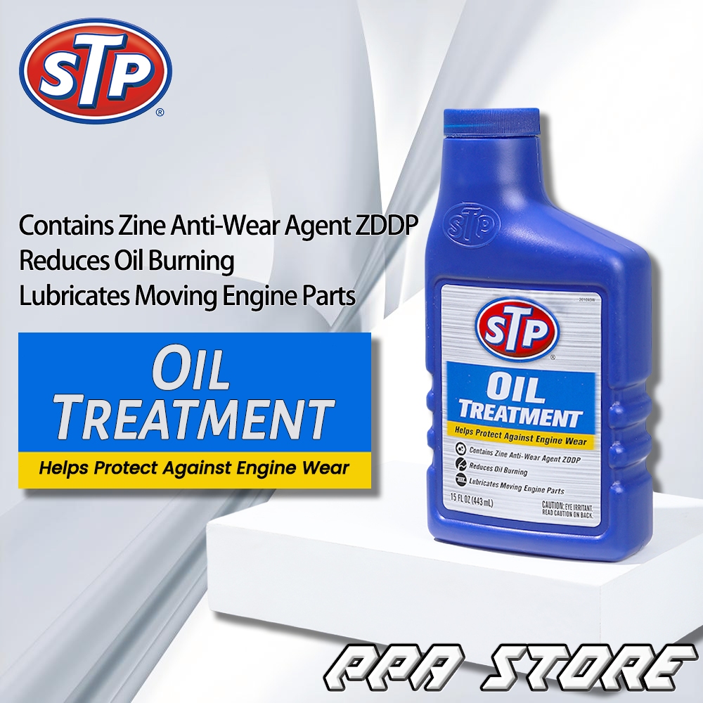 STP Oil Treatment USA Genuine 443ml Contains Zine Antiwear Agent ZDDP ...