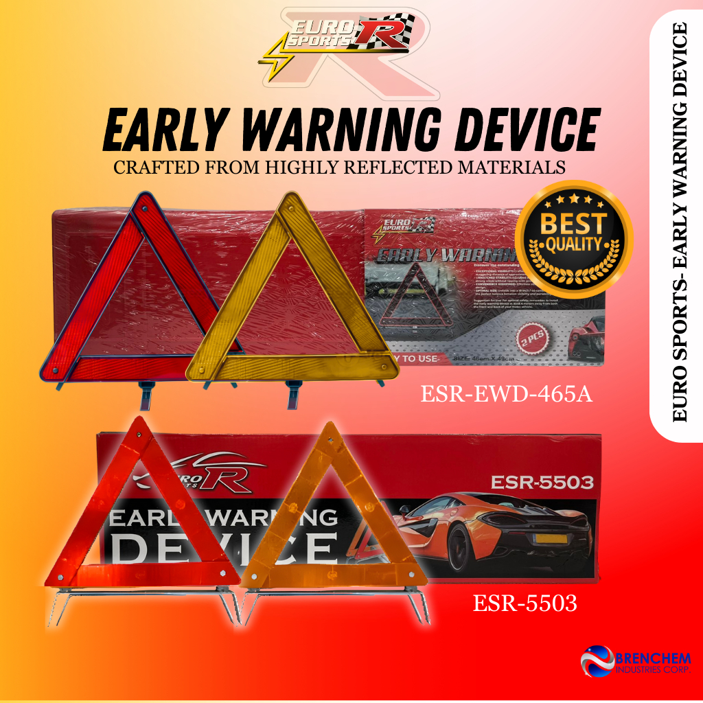 (PAIR) Early Warning Device EWDPHILS. 2000 RED/AMBER 2.5KGS Reflective ...