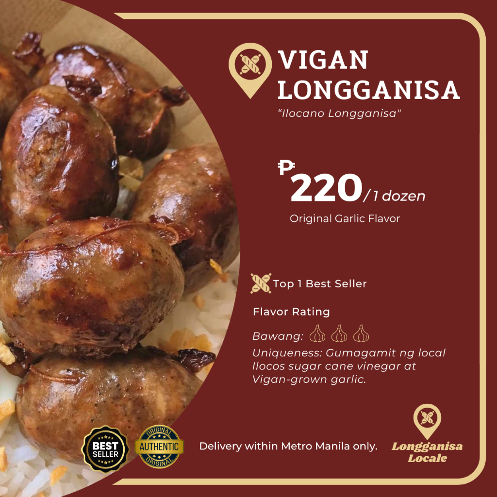 Vigan Longganisa "Ilocano Longganisa" 1 dozen | Shopee Philippines