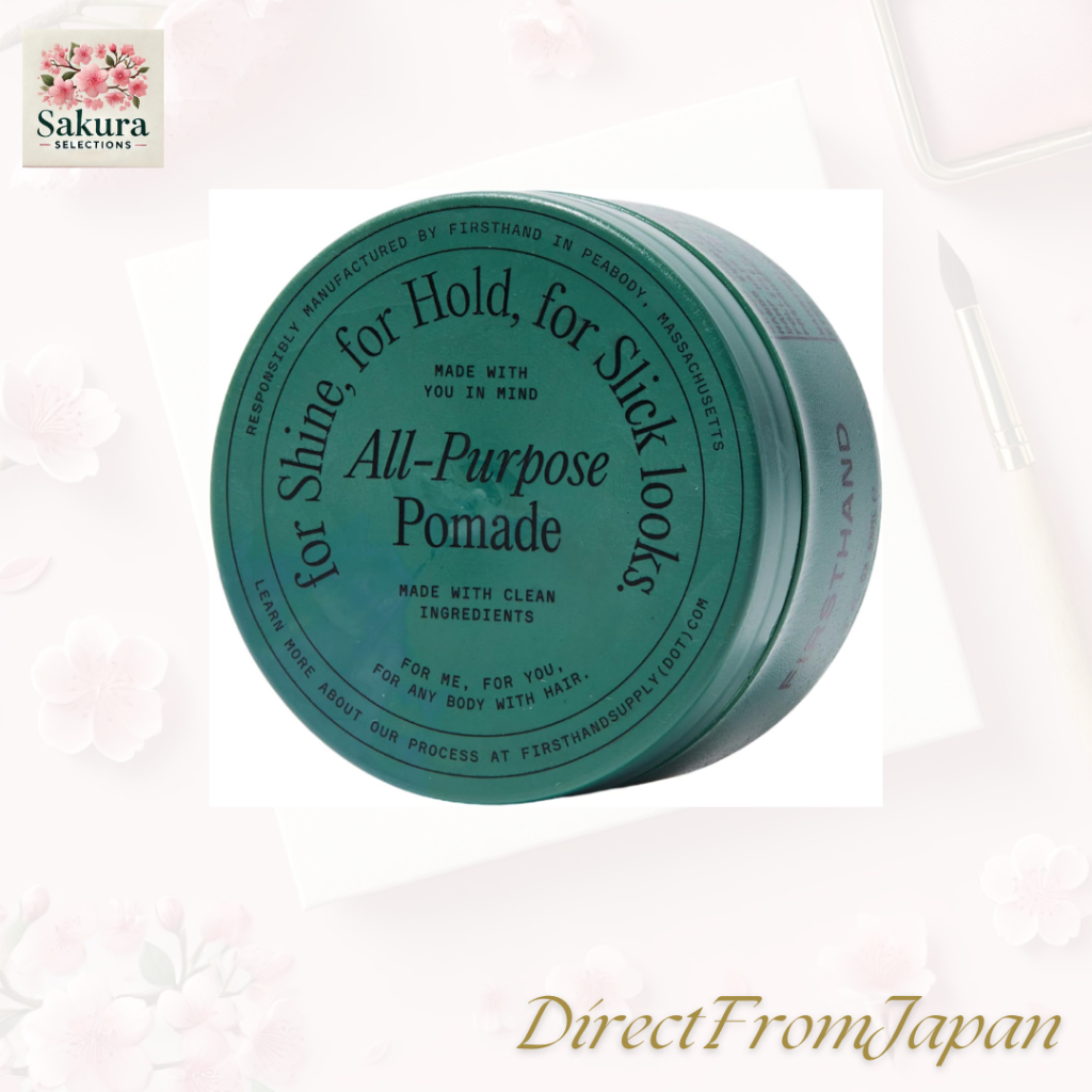 【Authentic Japan Import】First Hand Supply All Purpose Pomade (Pomade ...