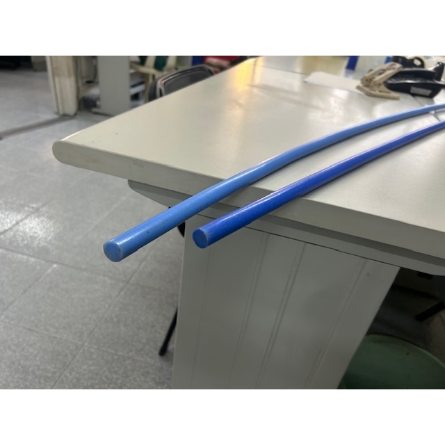 ACETAL BLUE 15mm diameter x 1 meter Acetal Rod POM Delrin Blue ...