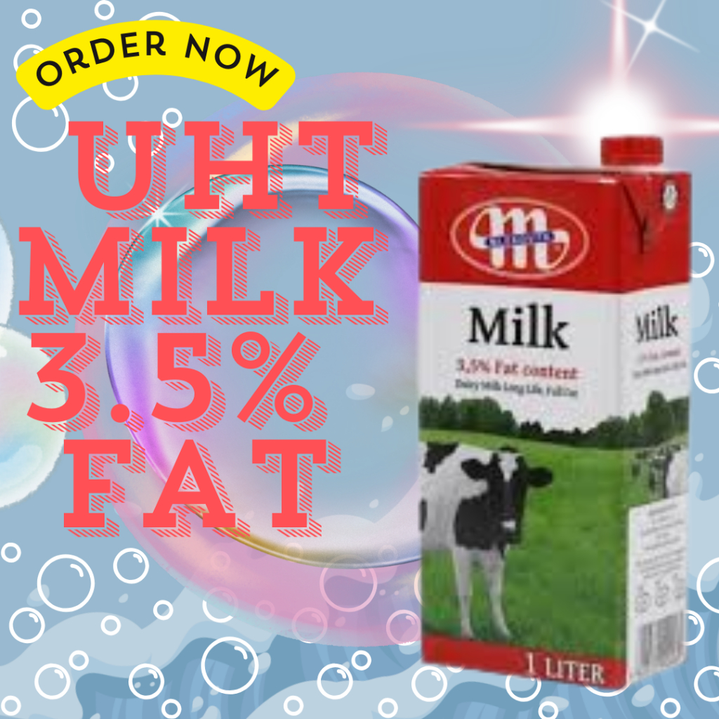 Mlekovita UHT Full Cream Milk 1L x1, x3 Bundle- 3.5% Fat, Long Shelf Life | Shopee Philippines