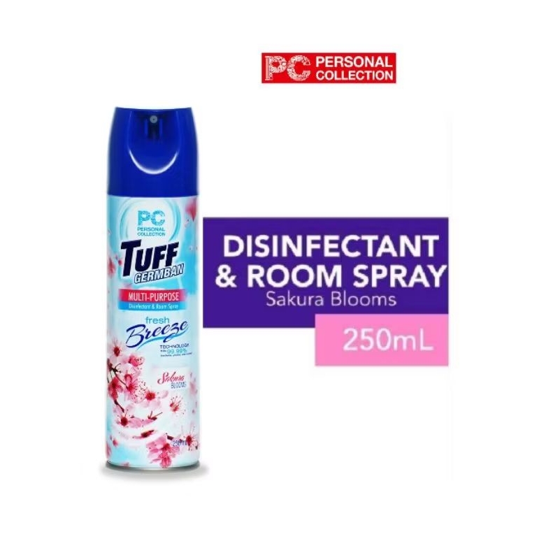 Sakura Blooms Tuff Germban Multi-purpose Disinfectant & Room Spray ...