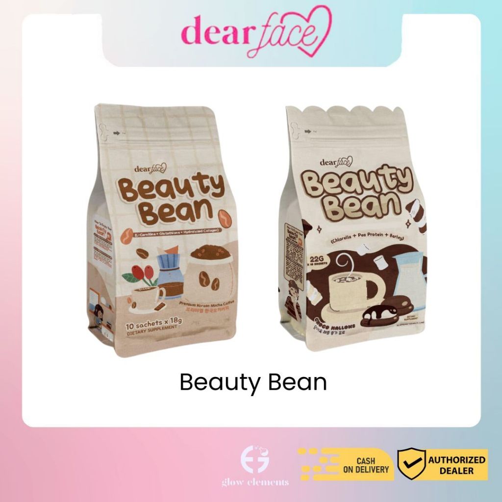 Dear Face Beauty Bean Mocha Coffee Beauty Bean Choco Mallows with ...