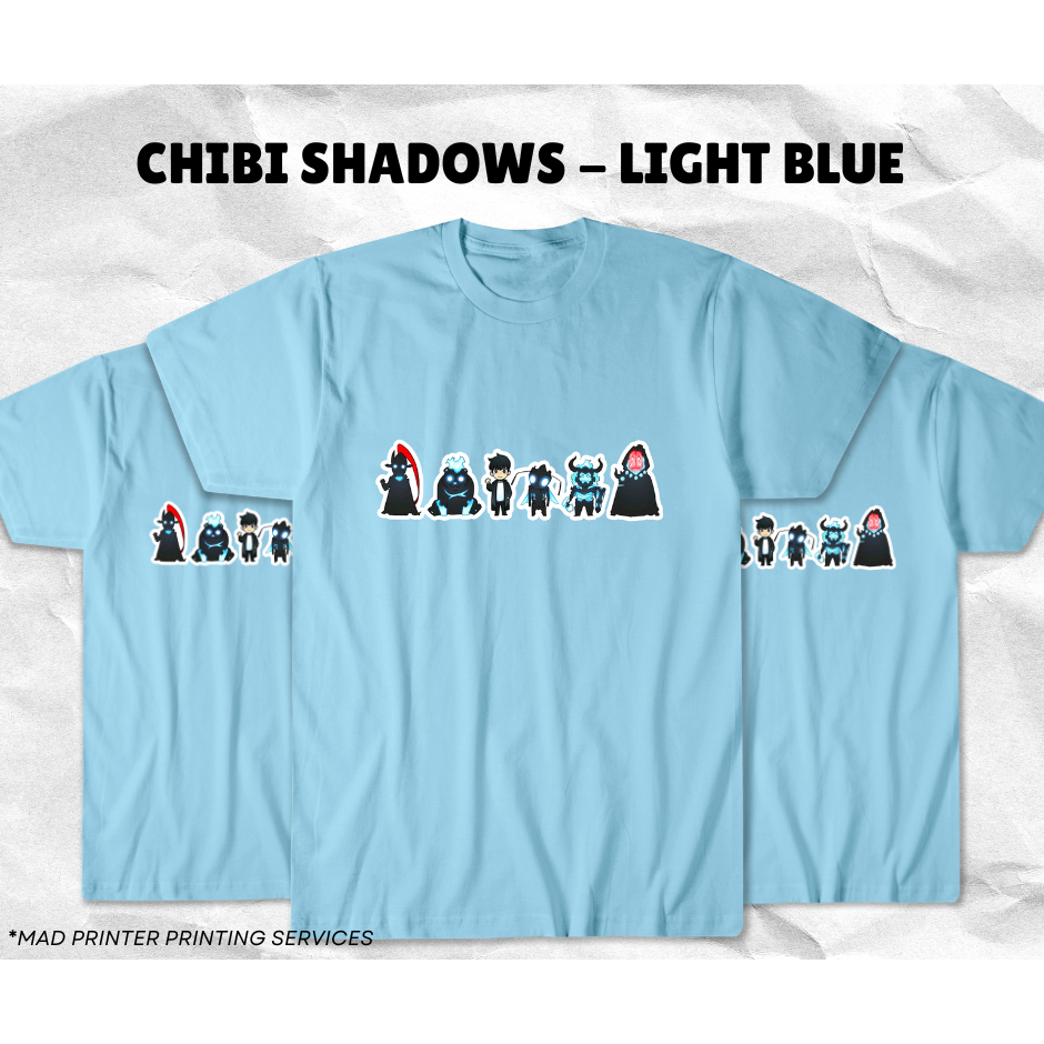 Solo leveling Cute Chibi Shirt Merch , Anime Chibi Shirt , Jin woo Cute ...