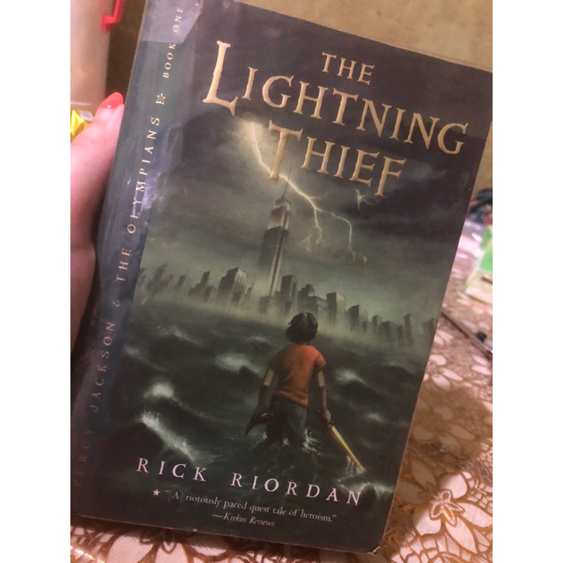 The lightning thief by Rick Riordan | Shopee Philippines