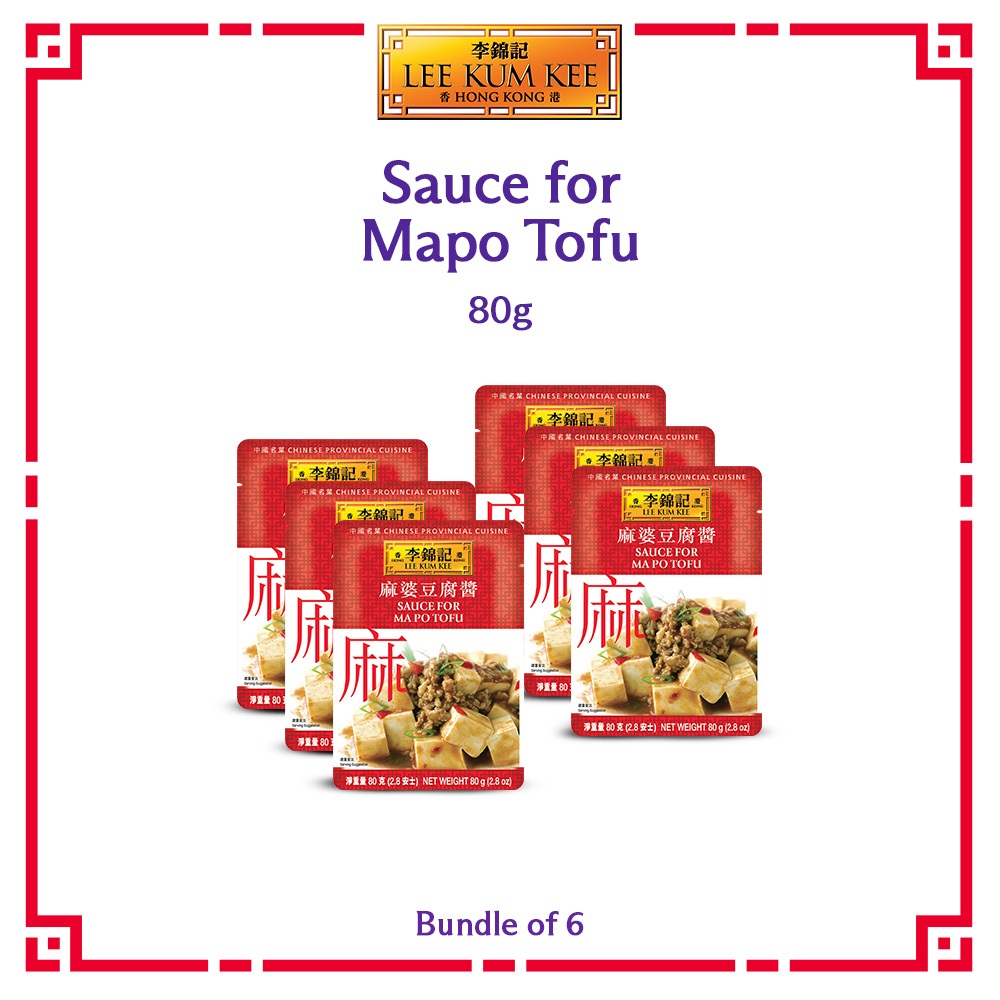 Lee Kum Kee Sauce for Mapo Tofu 80g x 6 packs | Shopee Philippines