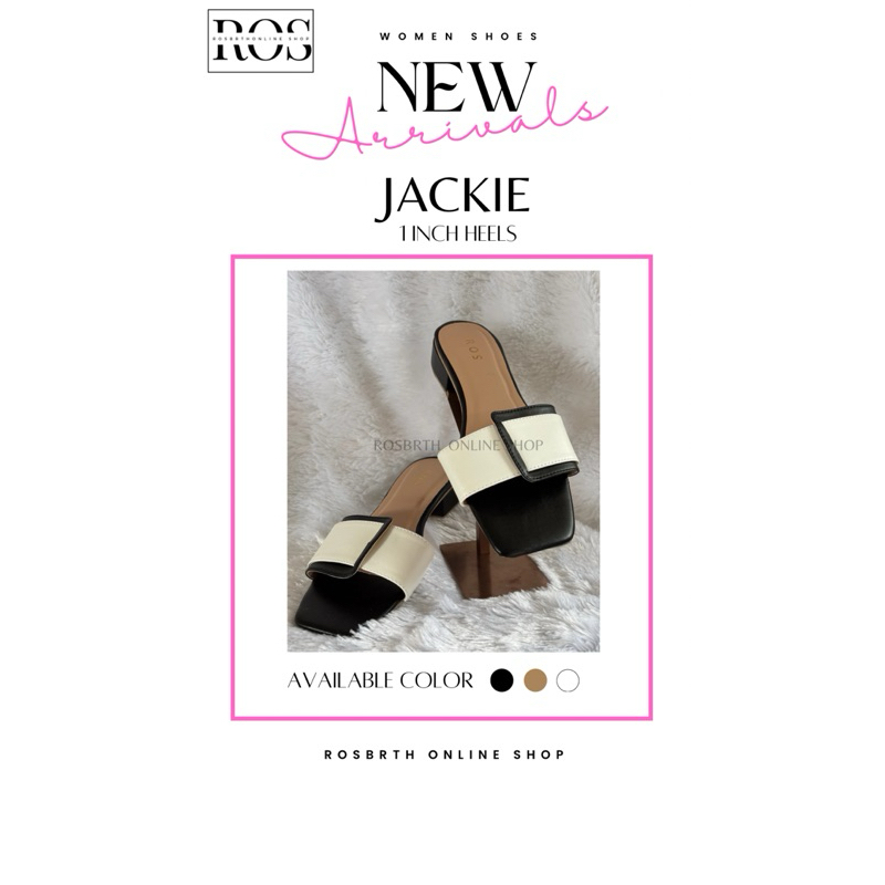 Jackie sandals 1 inch heels | Shopee Philippines