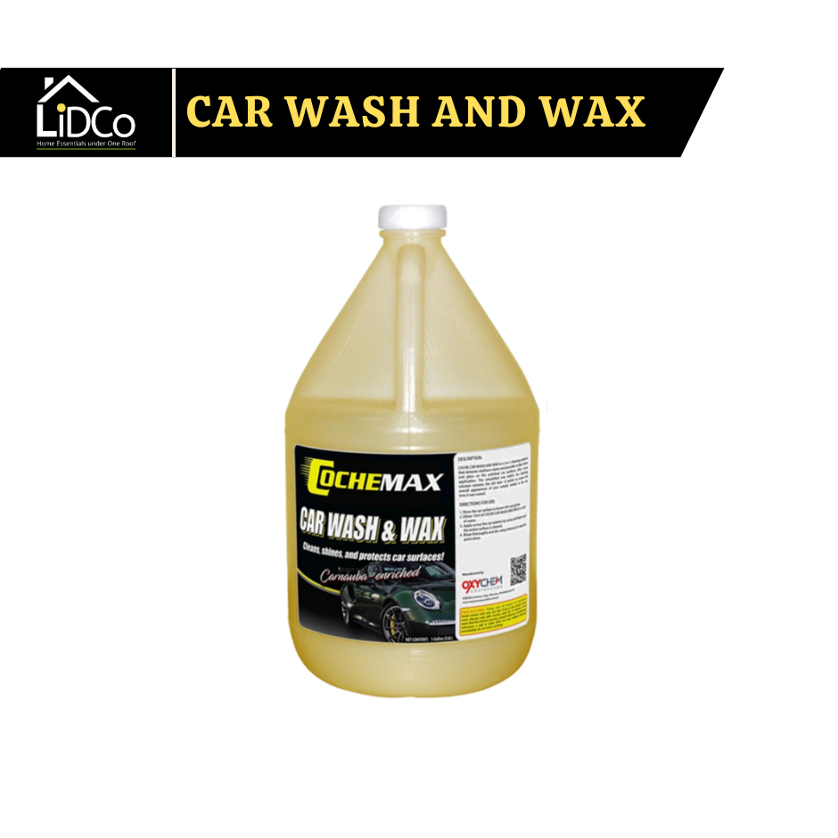 Cochemax CAR WASH AND WAX Gallon | Shopee Philippines