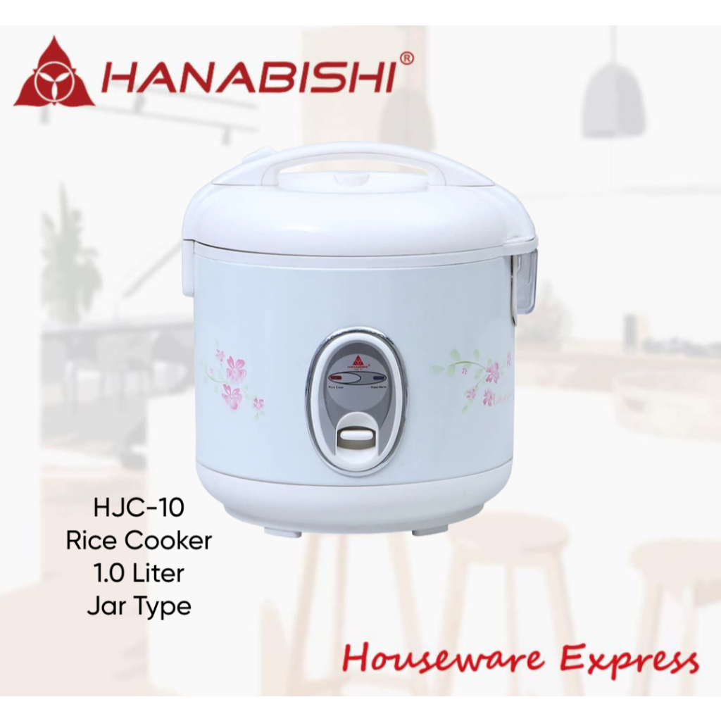 Hanabishi HJC-10 Rice Cooker 5 cups Jar Type HJC10 (Houseware Express ...