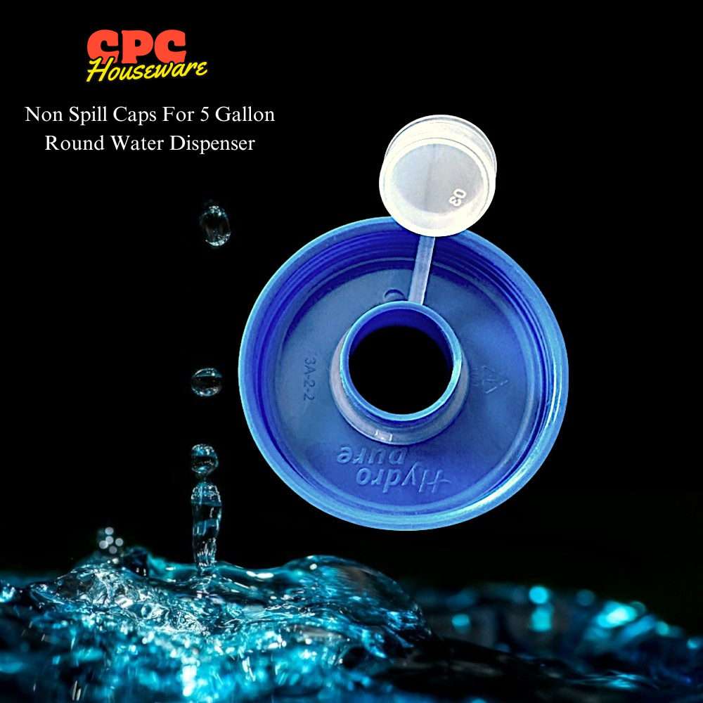Non Spill Caps For 5 Gallon Round Water Dispenser/ Purified Mineral ...