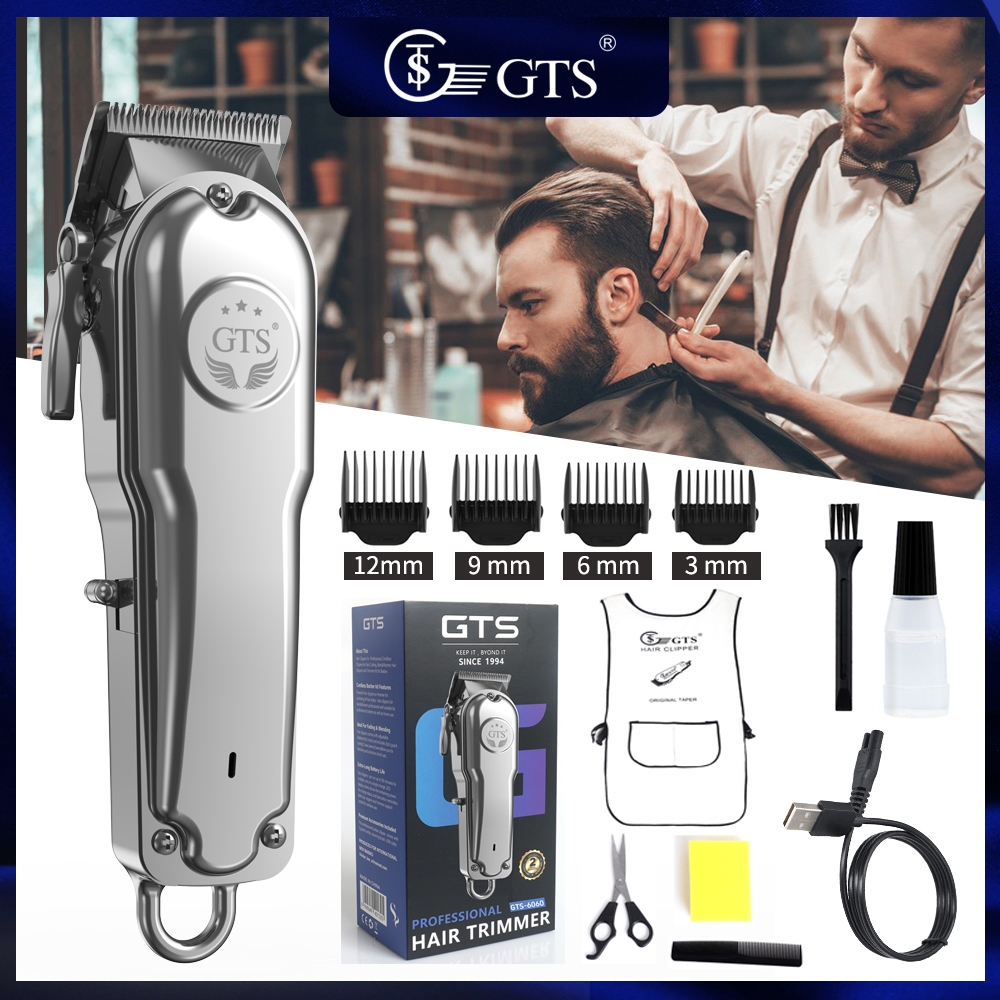 GTS Zero Gap T-Blade Hair Trimmer Professional Bald Fade Clippers Men ...