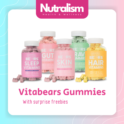 Vita bears gummies skin hair gut sleep gummies gummy glutathione with ...