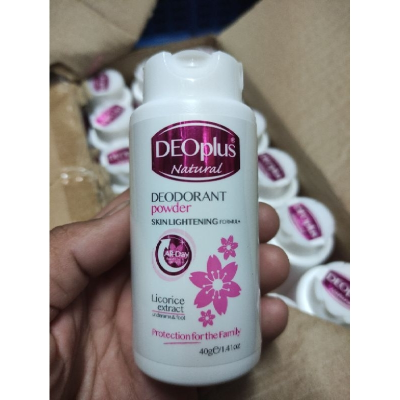 DEOPLUS Deodorant Powder w/ Licorice Extract 40G | Shopee Philippines
