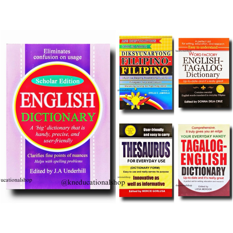 Dictionary (Jumbo Size) | Shopee Philippines