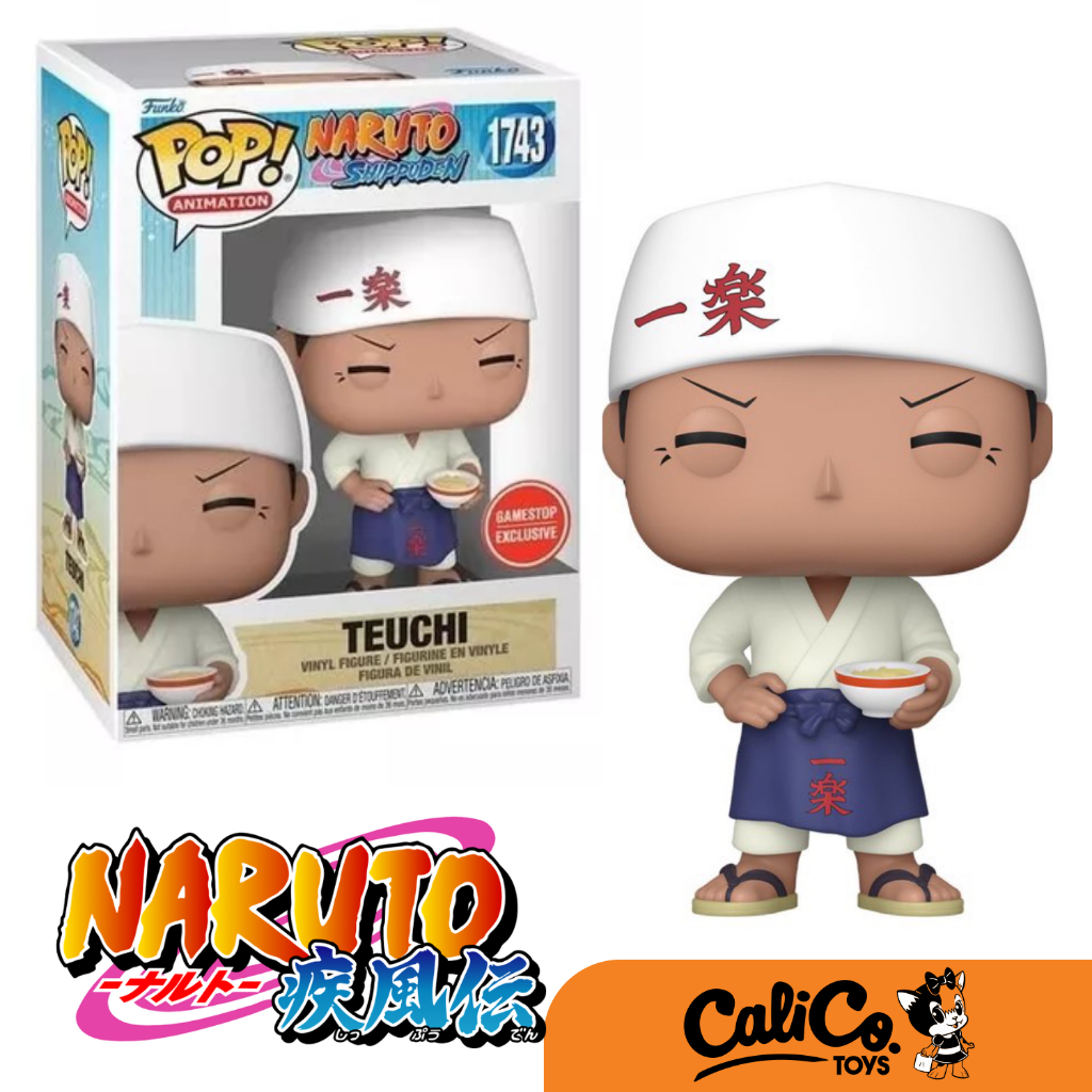 Funko POP! Animation: Naruto Shippuden - Teuchi (Gamestop Exclusive ...