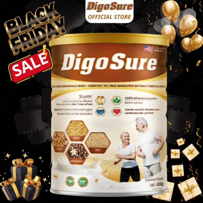 Digosure Milk Original (1 Can 400 Gram) For Bone And Joint Pain, Knee ...