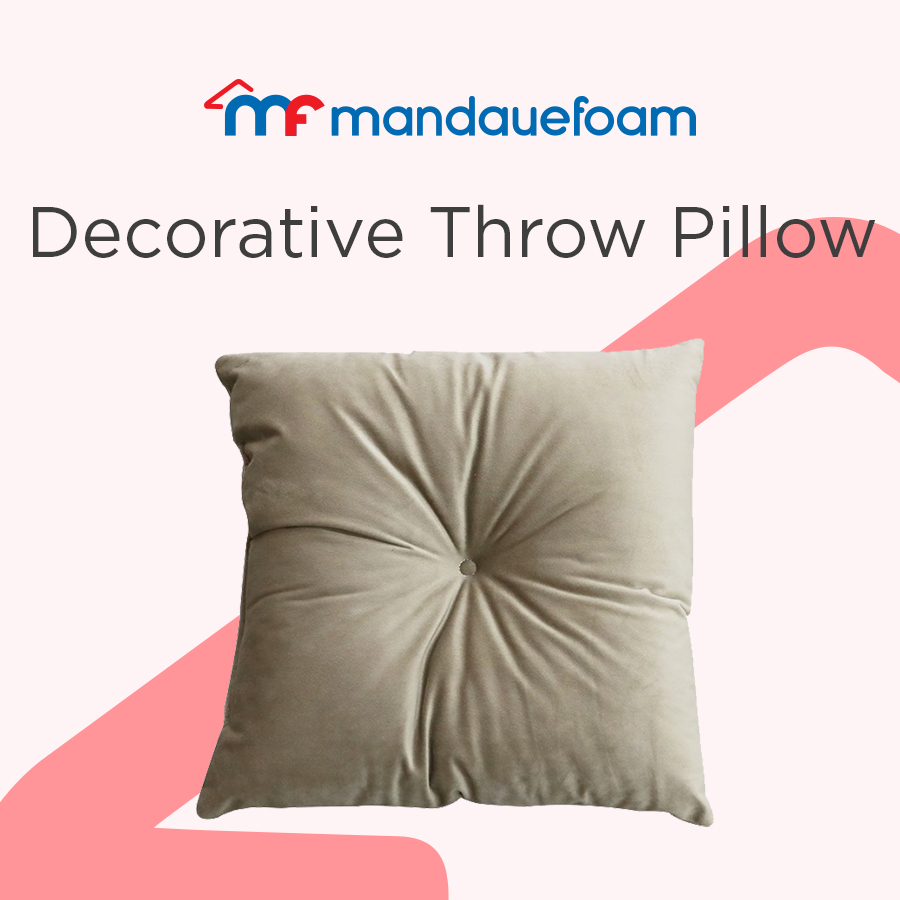 Mandaue Foam Lc Decorative Throw Pillow 16x16" | Shopee Philippines