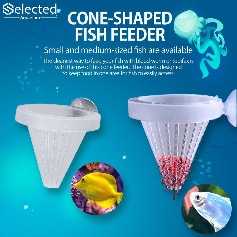 Aquarium Fish Tank Plastics Water Flea Funnel Cone Cup Ring Nematode ...