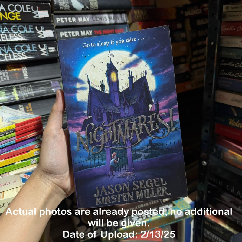 Nightmares by Jason Segel and Kirsten Miller | Shopee Philippines