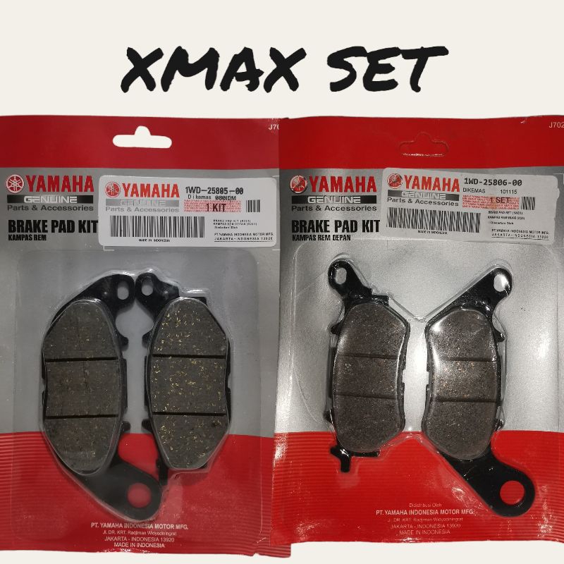 YAMAHA XMAX, R3 V1/V2/V3, MT-25, MT-03, R25 BRAKE PADS | Shopee Philippines