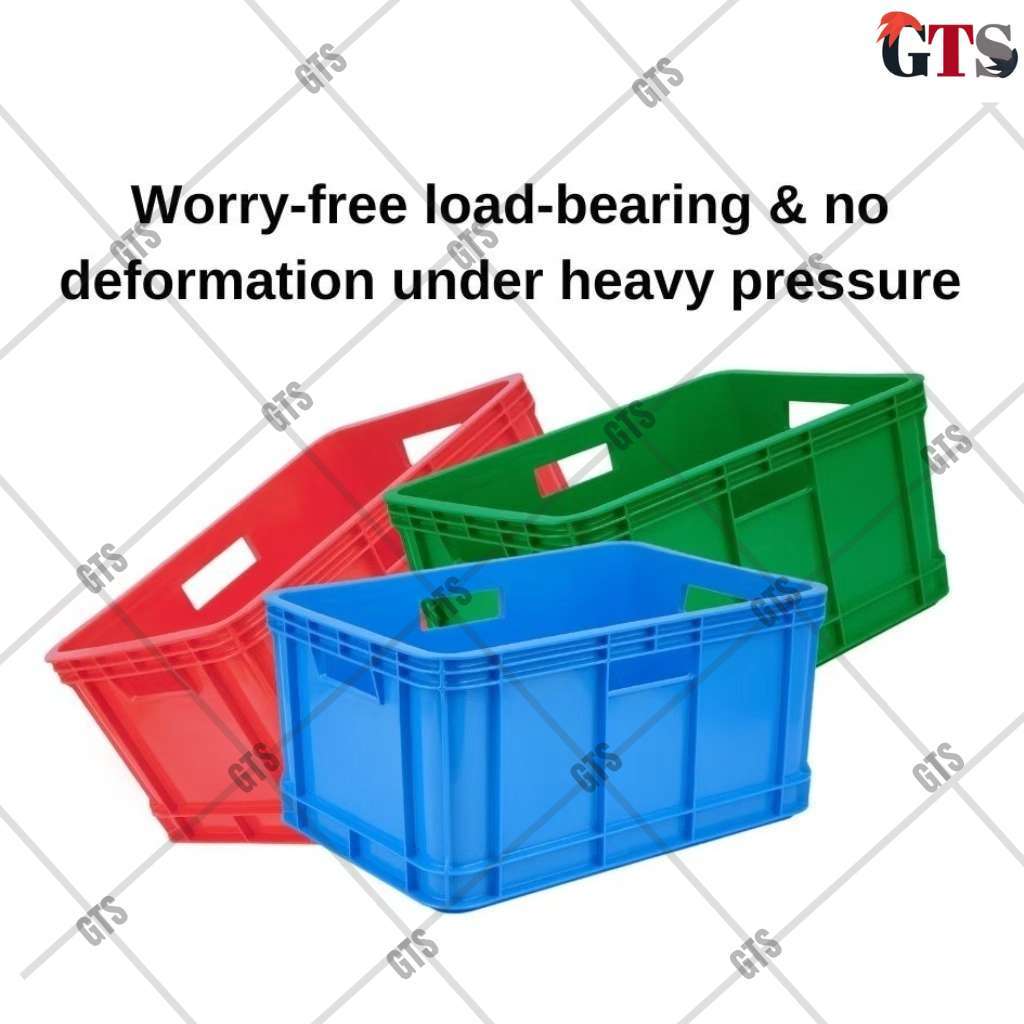 GTS MULTI PURPOSE PLASTIC CLOSE CRATES HEAVY DUTY(factory direct sales ...