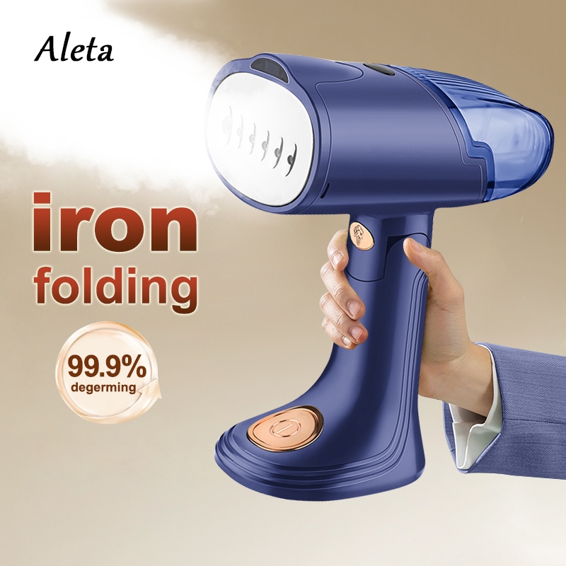 Handheld Flat Ironing Machine 3-Step Mini Foldable Iron Portable Iron ...