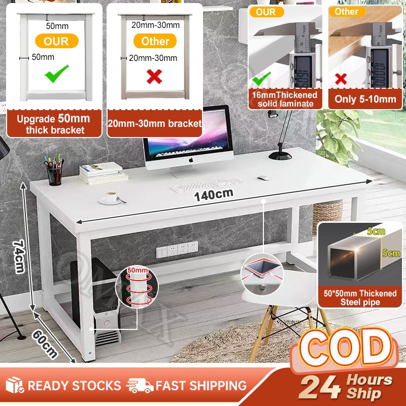 Wooden Office Desk Computer Desk Computer Table Study Table Dining ...