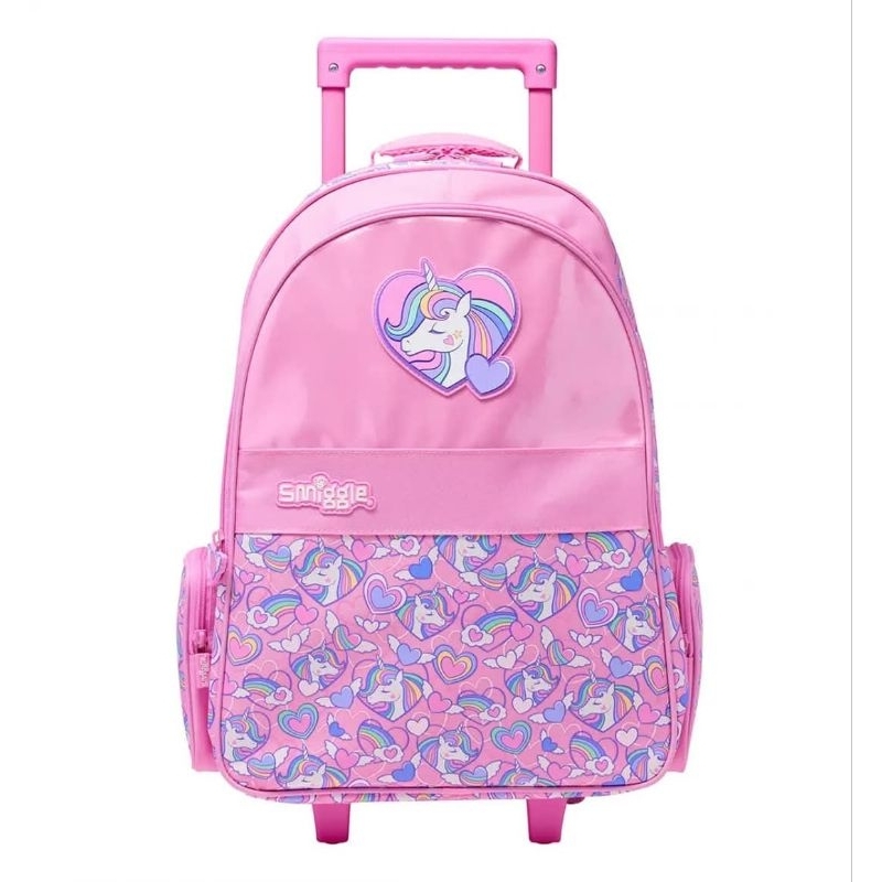 Smiggle Fly Hi Trolley Backpack With Light Up Wheels | Shopee Philippines