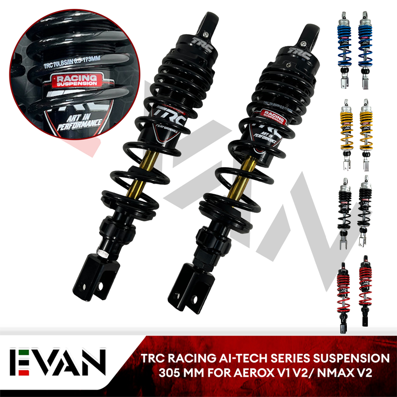 EVAN.SHOP TRC SHOCK 305mm AI-TECH SERIES SUSPENSION For AEROX V1 V2 ...