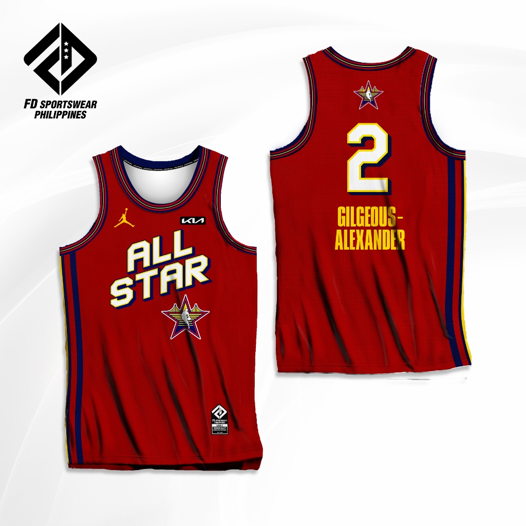 2025 NBA ALL-STAR TEAM CHUCK FULL SUBLIMATED JERSEY | Shopee Philippines