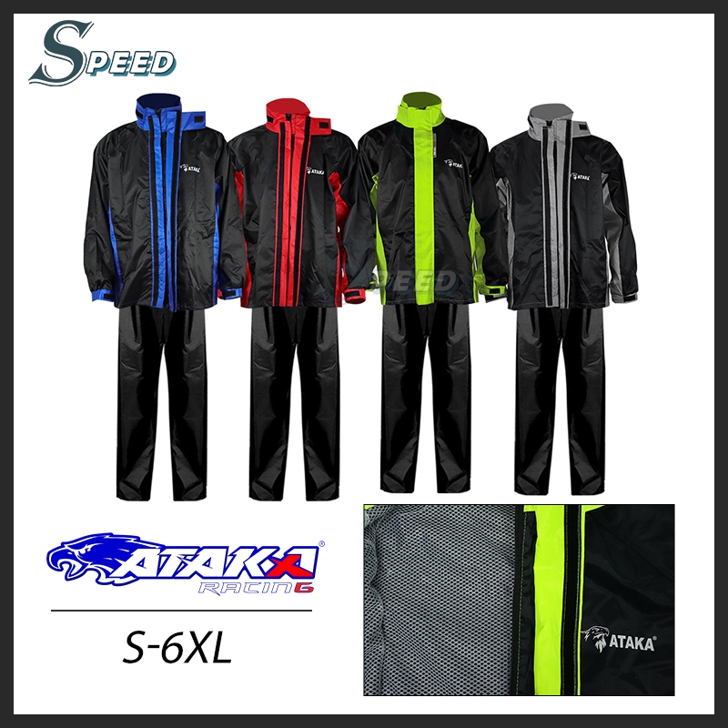 ATAKA A9 Raincoat SET S-8XL Suit Rainproof Universal Motorcycle Plus ...