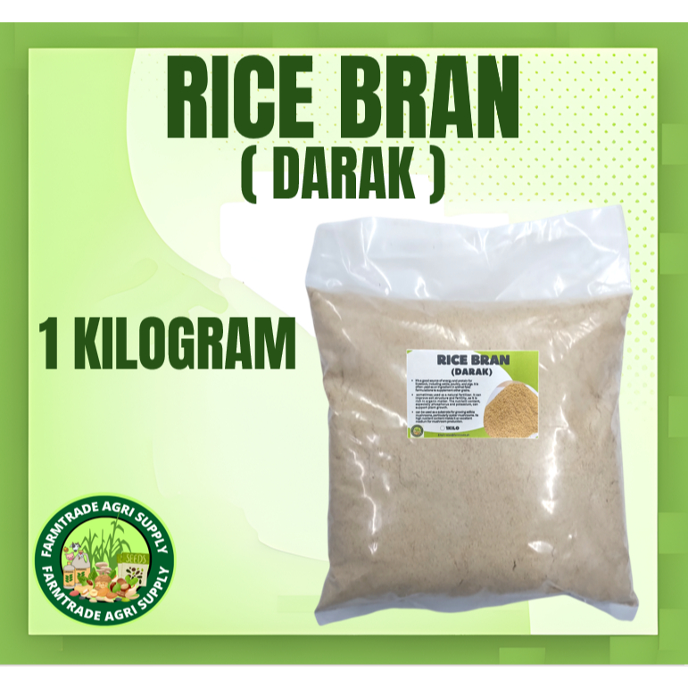 Pure Rice Bran Darak D1 - (1kg) | Shopee Philippines