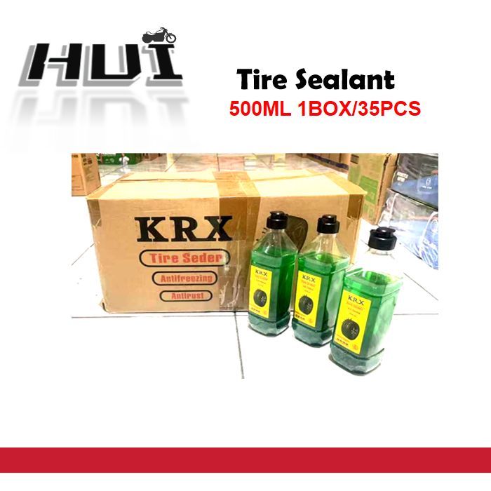 KRX TIRE SEALANTFOR BICYCLE MOTOR/CAR/TRUCK 500ML 1BOX/35PCS | Shopee Philippines