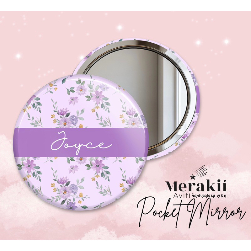 Pocket / Mirror Badge | 58mm | Shopee Philippines