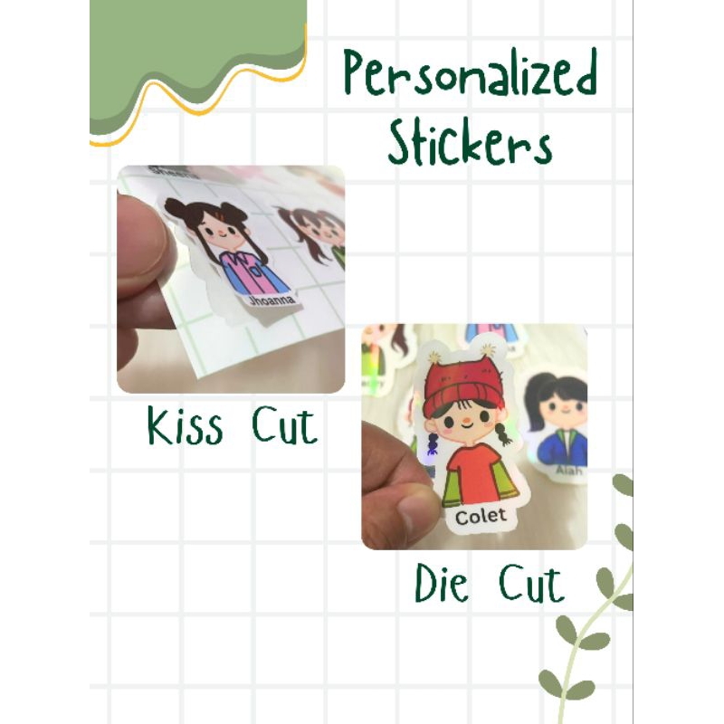 Personalized/Customized Sticker Prints | Shopee Philippines
