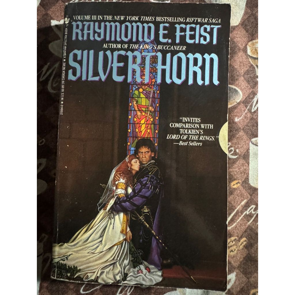 MMPB 1994 Silverthorn Raymond Feist Riftwar Saga Vol 3 Bantam Fantasy ...