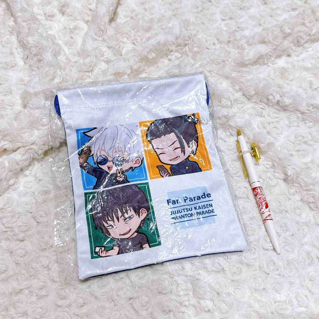 OFFICIAL Jujutsu Kaisen JJK Sling Pouch - Gojo Satoru Geto Suguru Toji ...