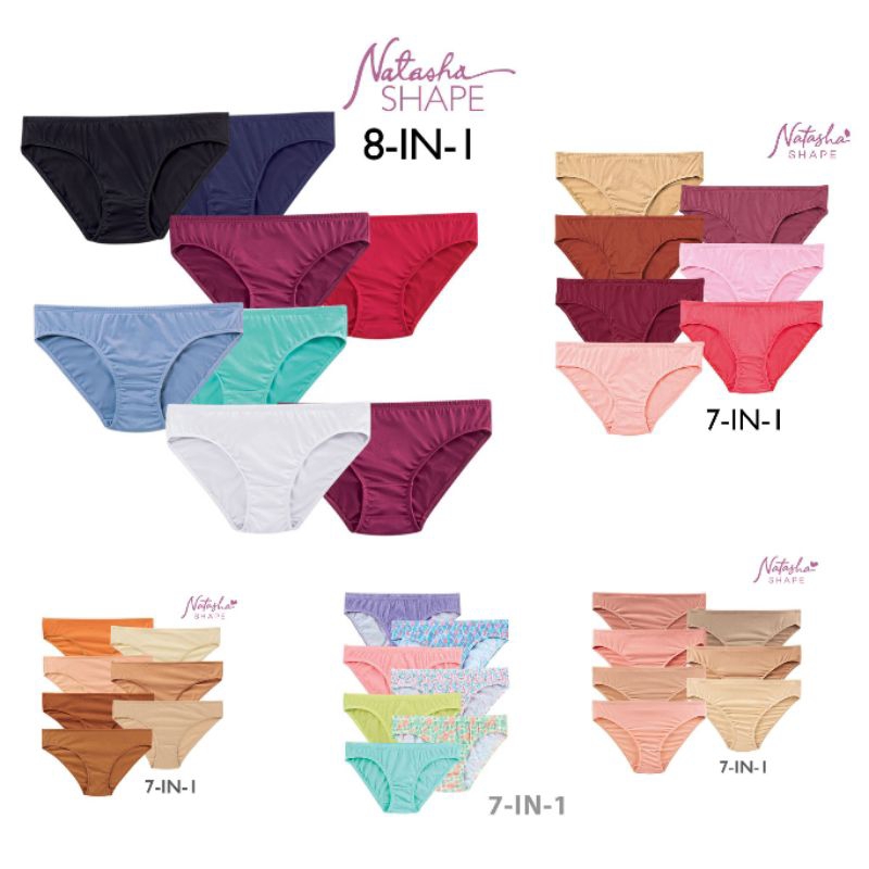 Natasha Shape Panty Set (8in1/7in1) | Shopee Philippines