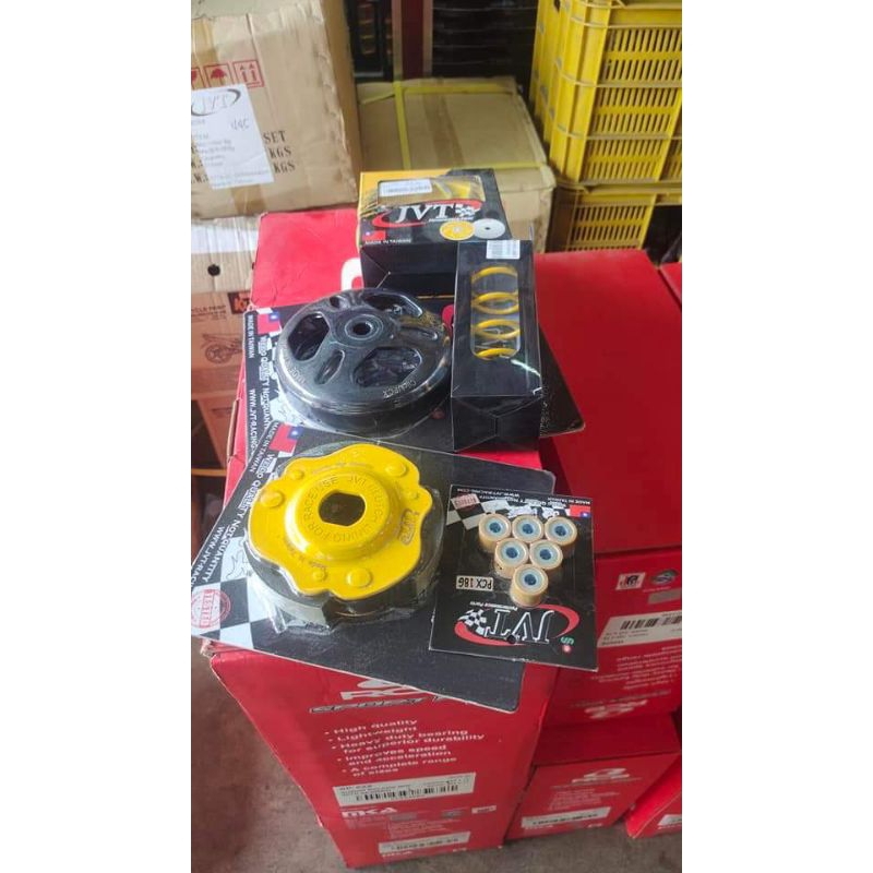 JVT CVT SET FOR MIO,M3,NMAX,AEROX,CLICK,PCX | Shopee Philippines