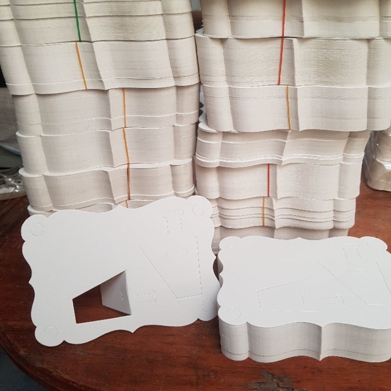 5000pcs 4r Thick Photo Standee White Frame for Photobooth Photography ...