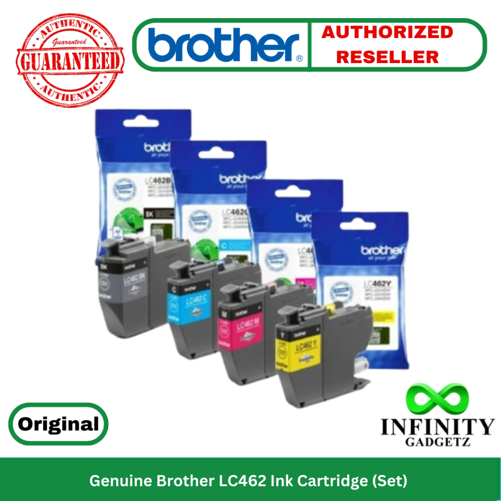 Genuine Brother LC462 Ink Cartridge for MFC-J2340DW, MFC-J2740DW, MFC ...