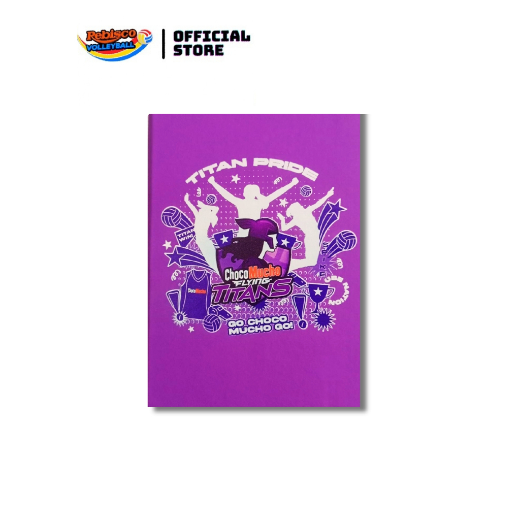 Choco Mucho Flying Titans Doodle Graphic Design Notebook 2024 | Shopee ...