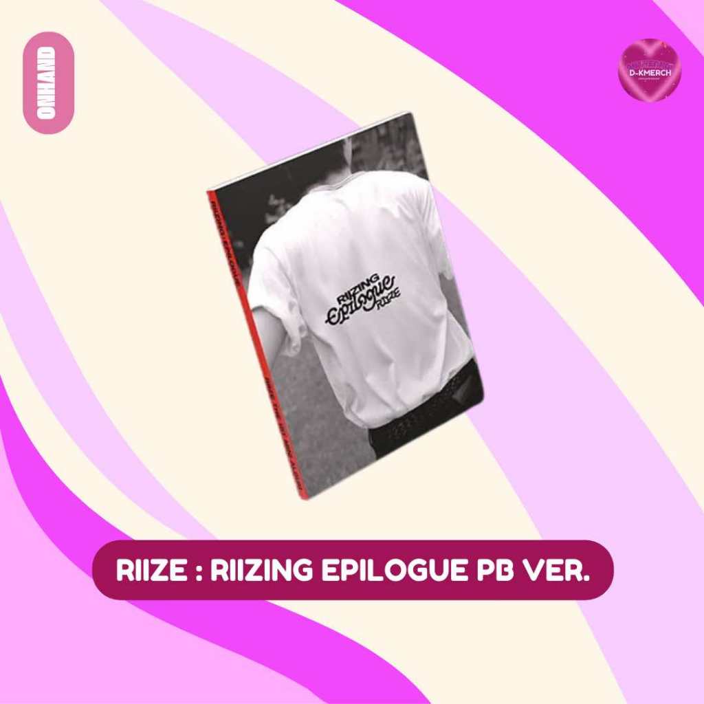 SEALED RIIZE - [RIIZING : EPILOGUE] 1st Mini Album PHOTO BOOK Version ...