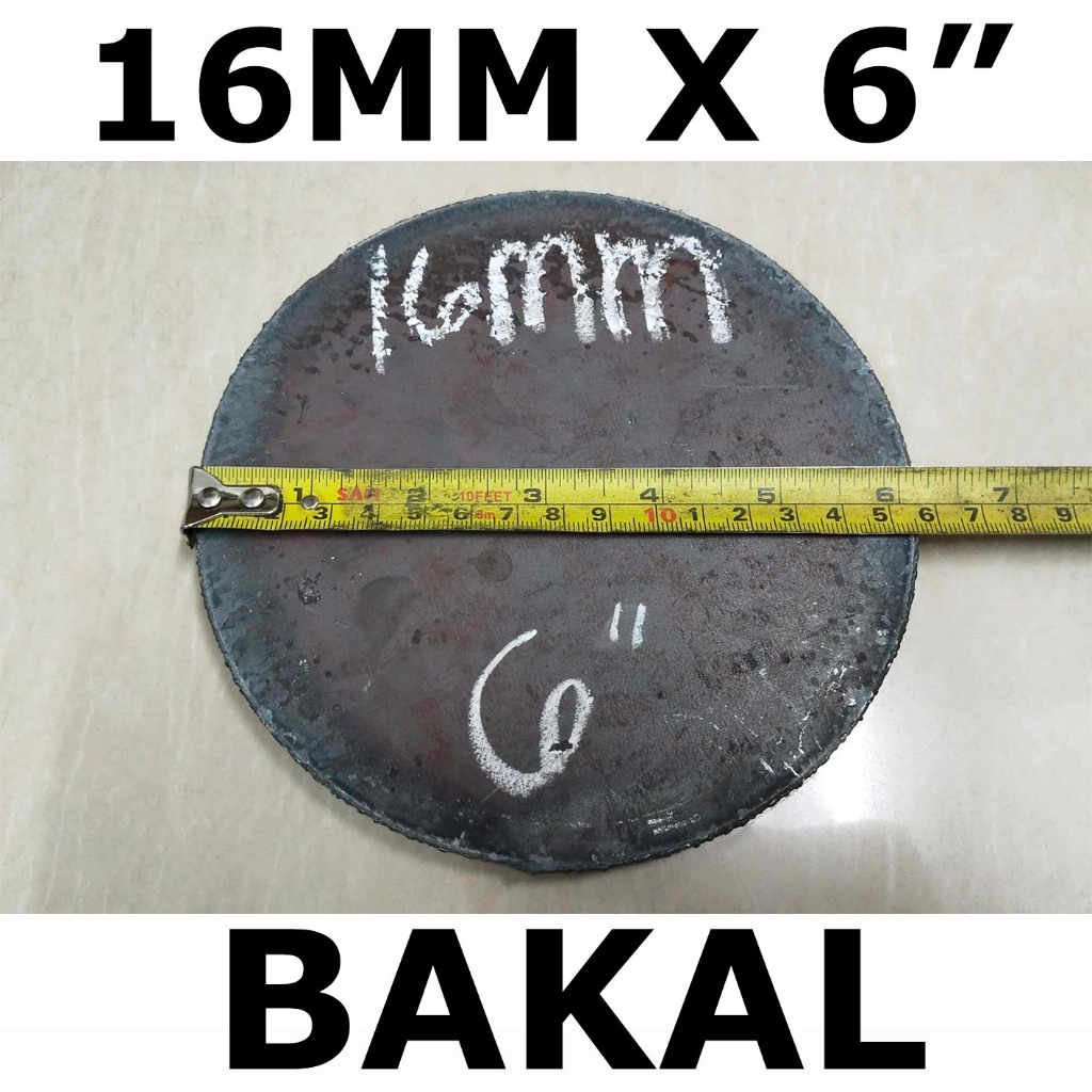 MS BASE PLATE 16MM X 6" MILD STEEL CIRCLE ...