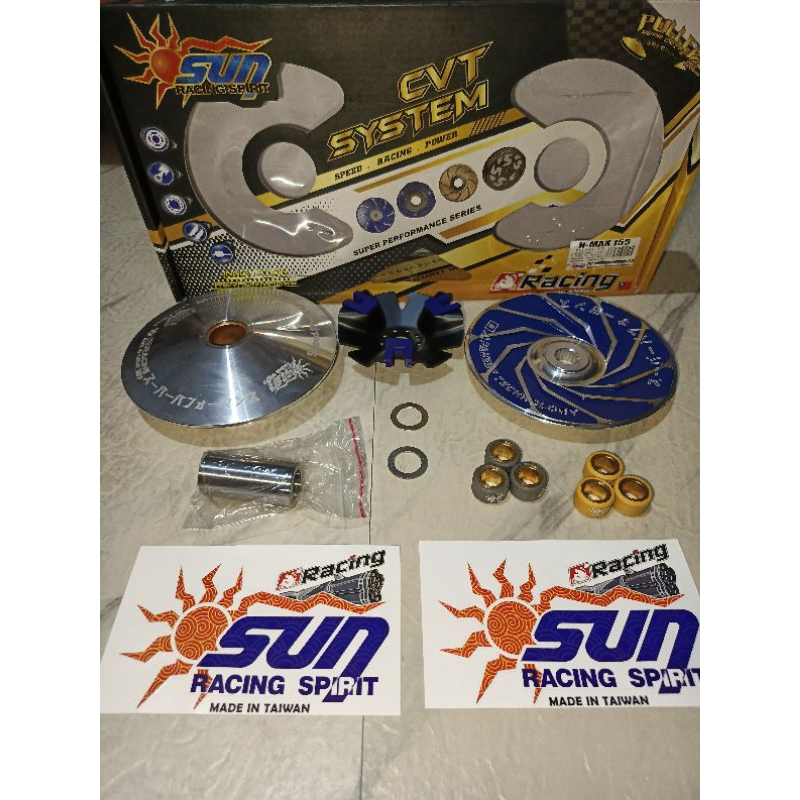 SUN RACING PULLEY SET NMAX/AEROX with flyball | Shopee Philippines